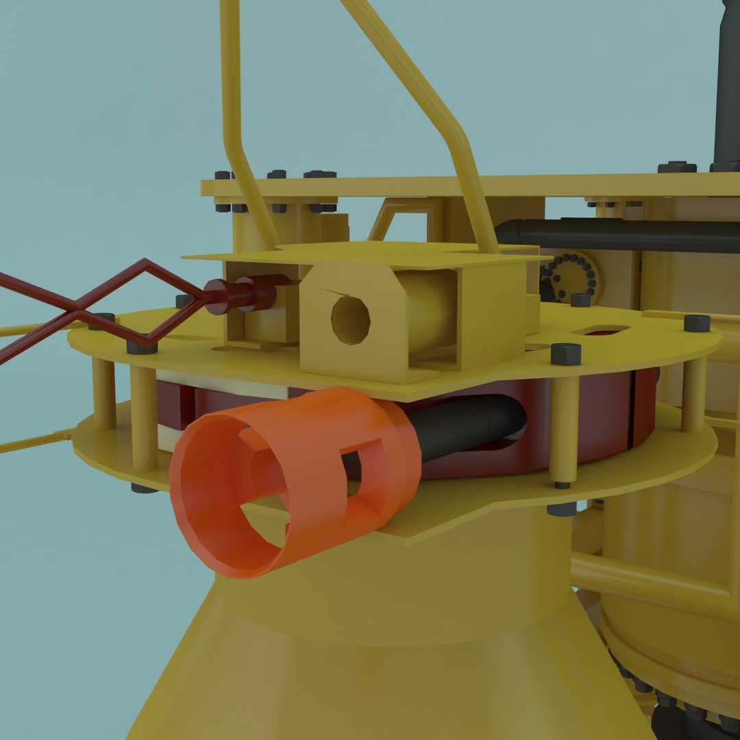 3D Model Tree Offshore Oil - TurboSquid 1173500