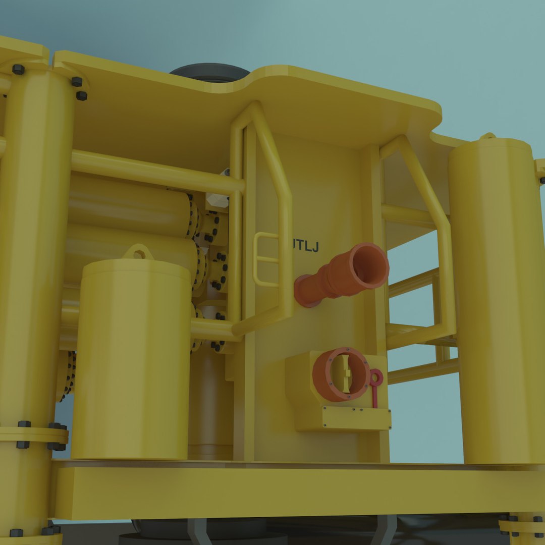 3D Model Tree Offshore Oil - TurboSquid 1173500