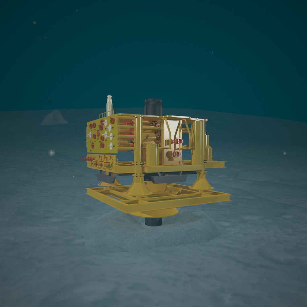 3D Model Tree Offshore Oil - TurboSquid 1173500