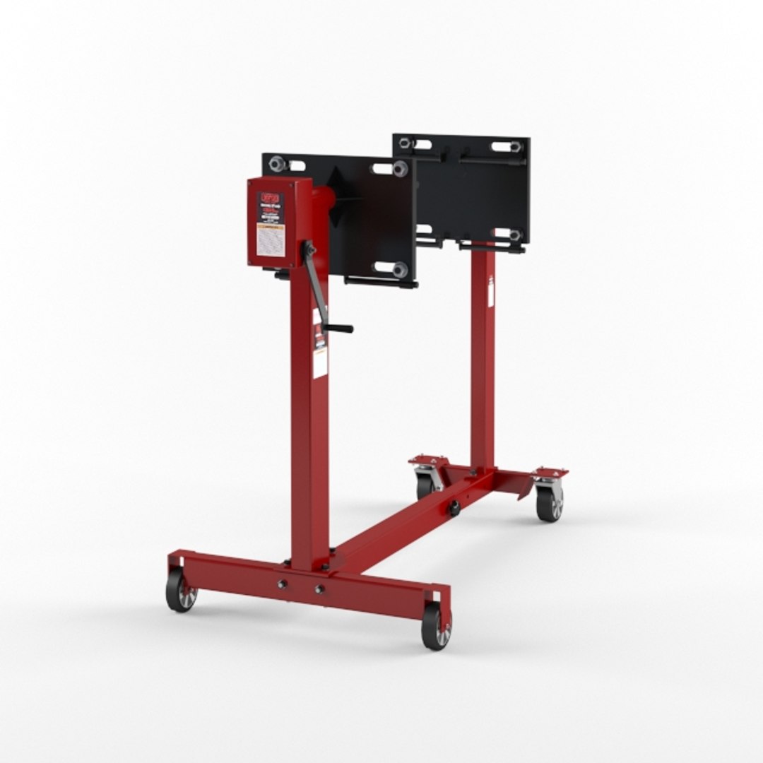 3D 2000 Lb Engine Stand Model - TurboSquid 1350420