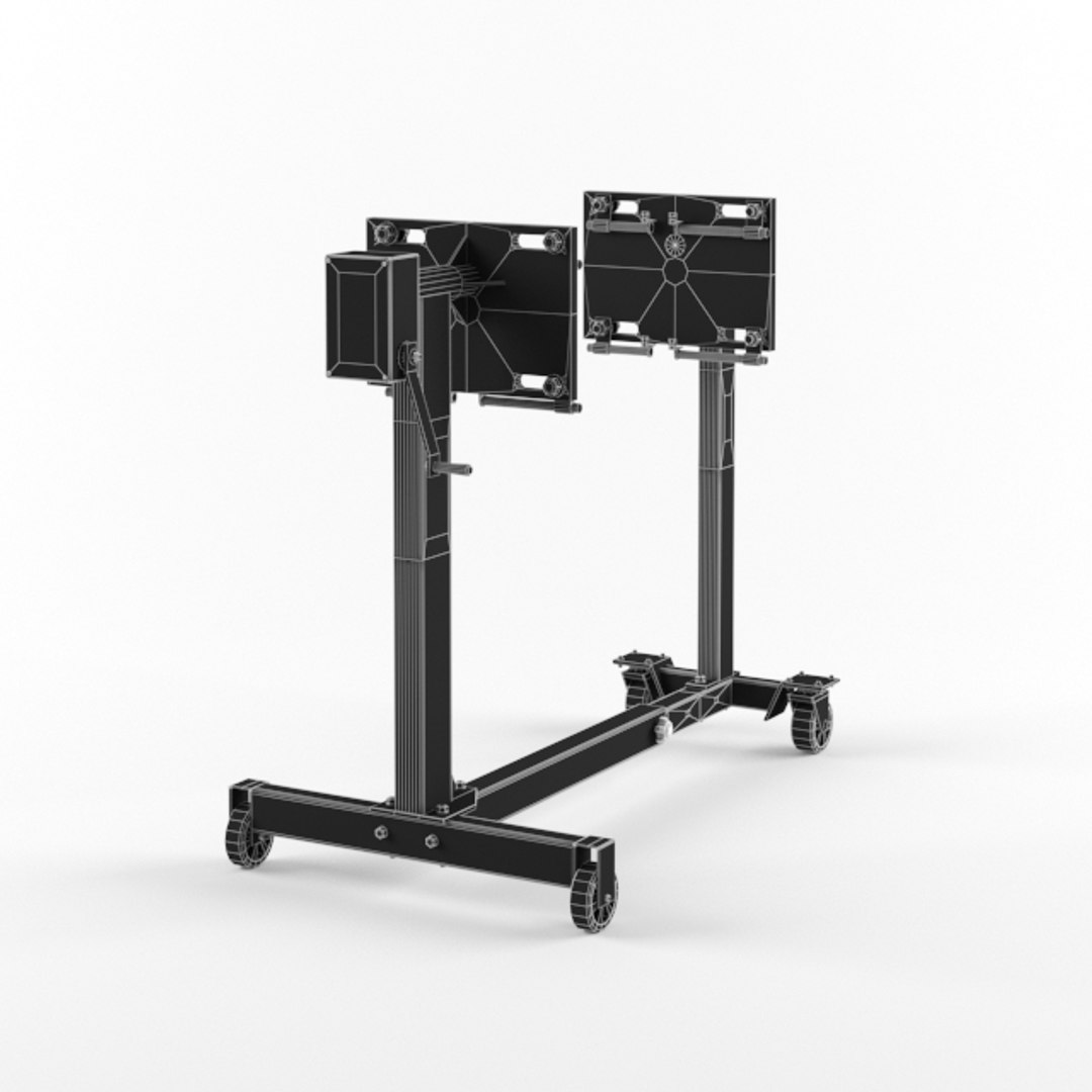 3D 2000 Lb Engine Stand Model - TurboSquid 1350420
