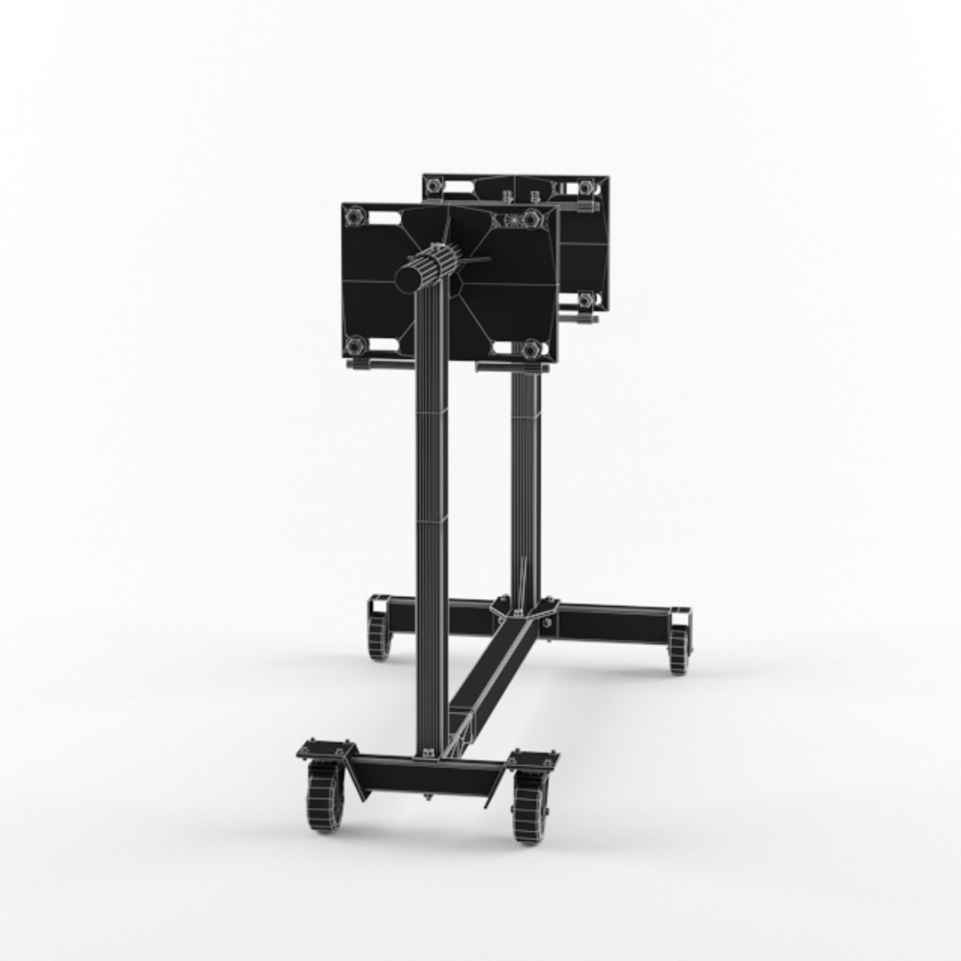 3D 2000 Lb Engine Stand Model - TurboSquid 1350420