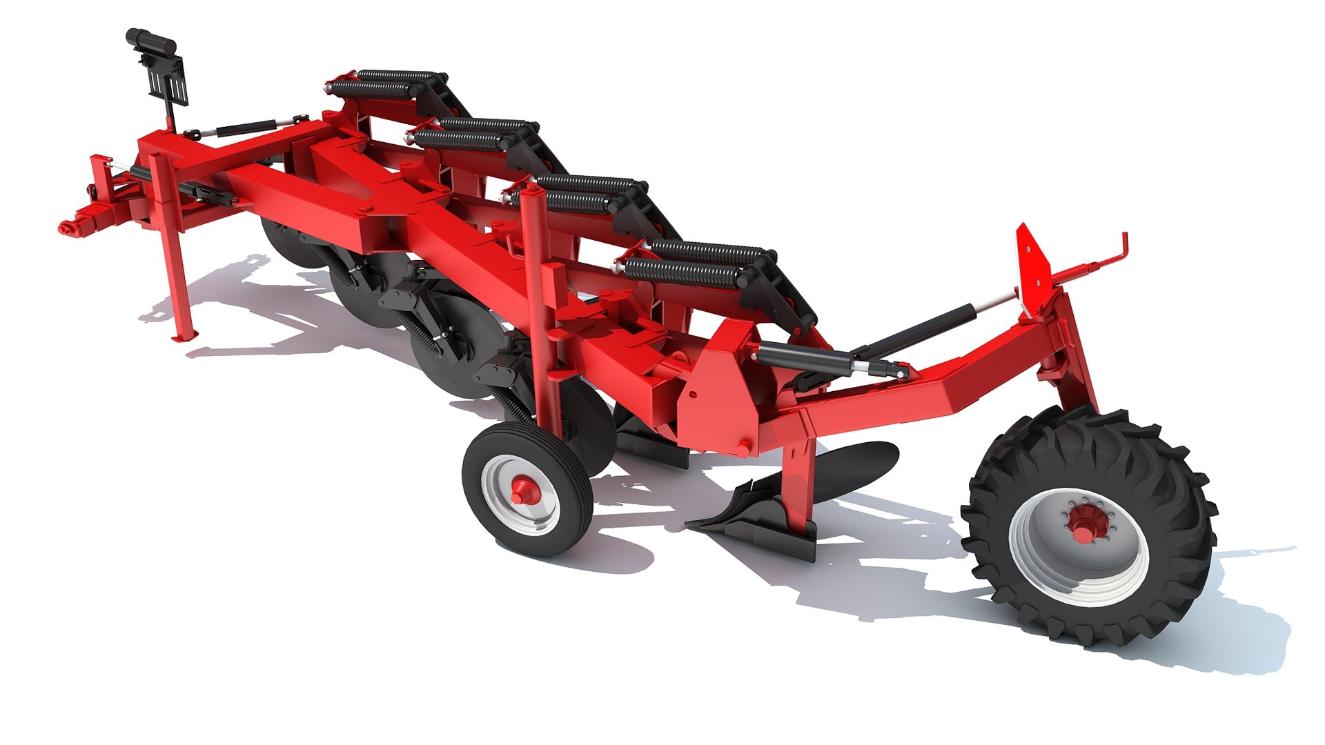 Semi Mounted Plow Model - TurboSquid 1638643