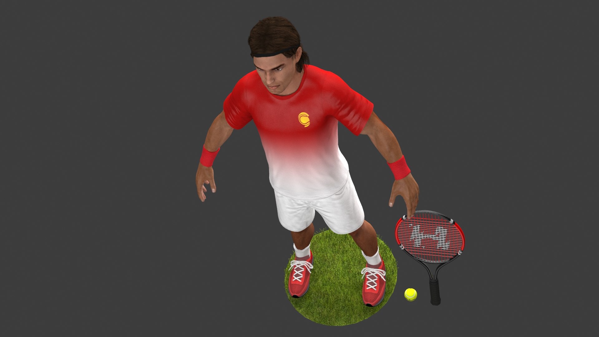 3D Tennis Players Model - TurboSquid 1811024