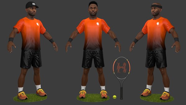 3D Tennis Players model - TurboSquid 1811024