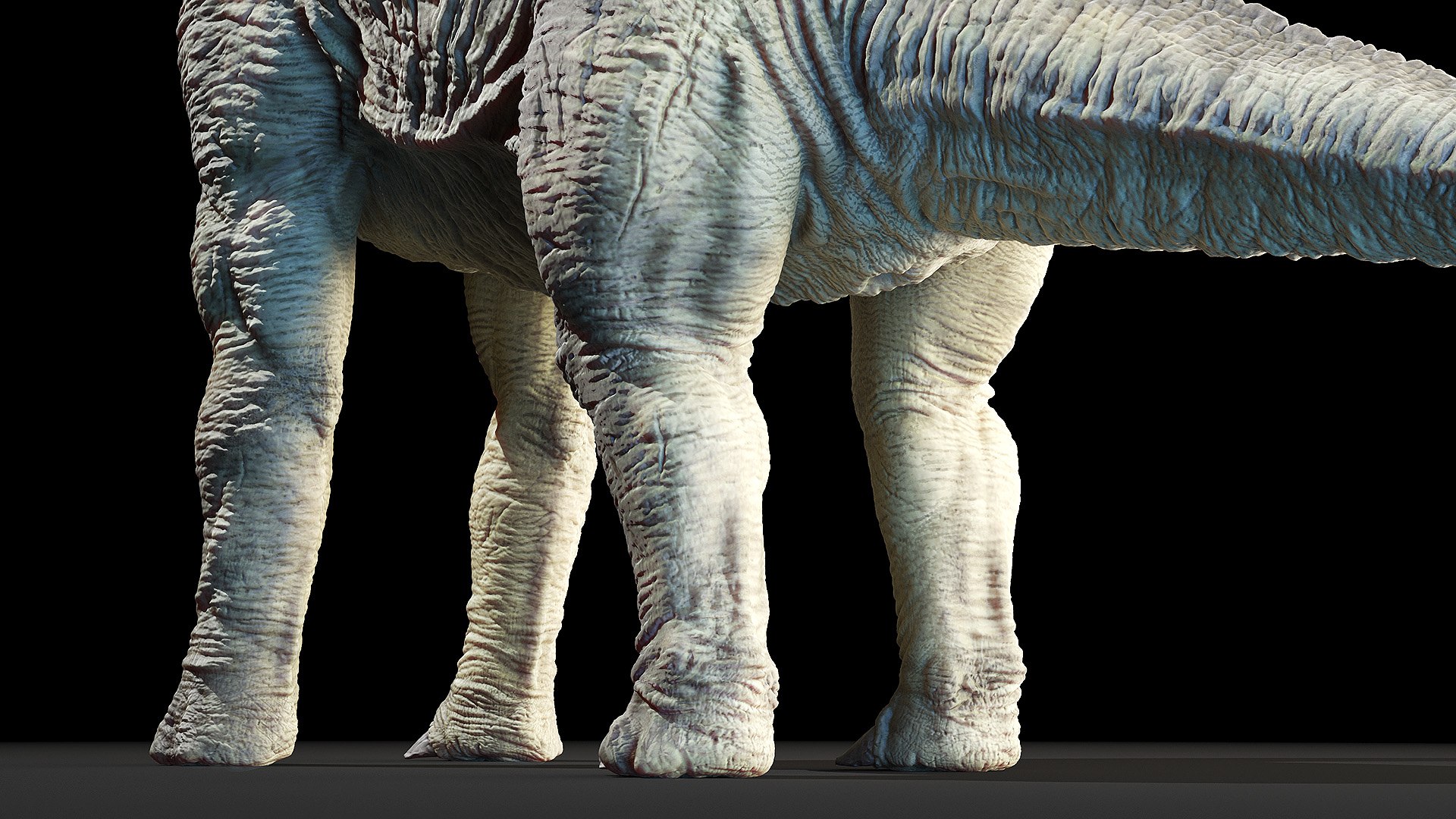 3D brachiosaurus model - TurboSquid 1635434