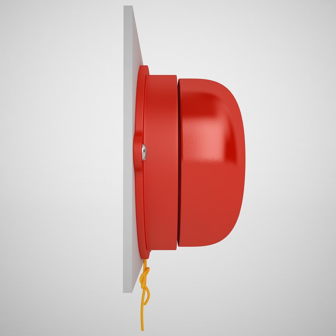 alarm bell 3d 3ds