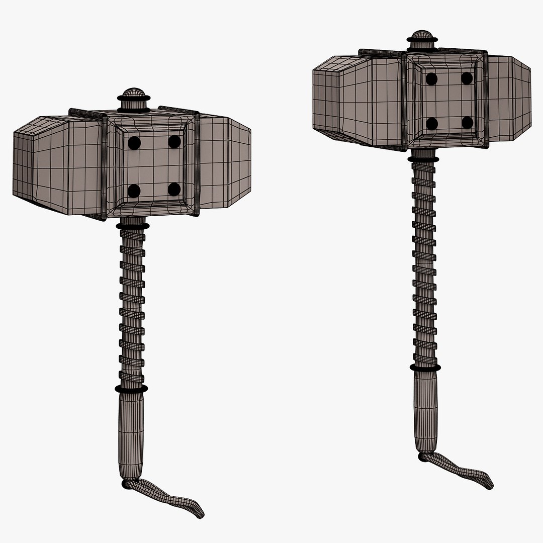 3d Model Hammer