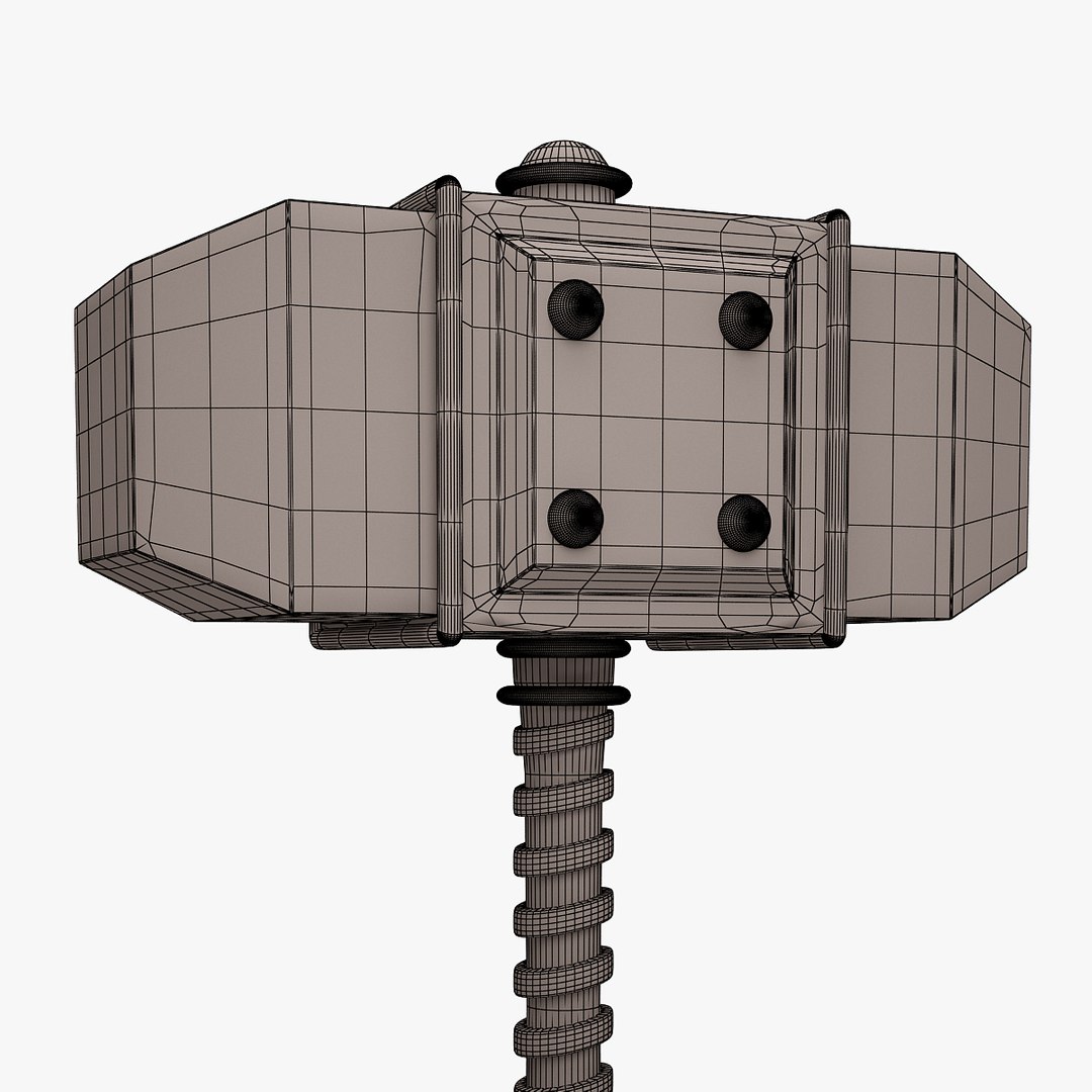 3d Model Hammer