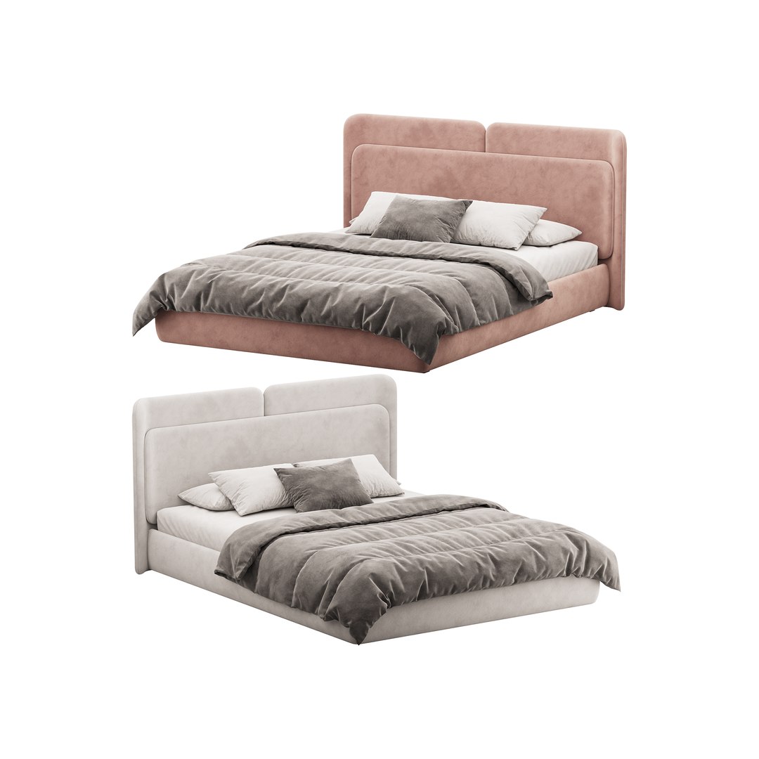 Bed VALLETTA 3D - TurboSquid 2326309