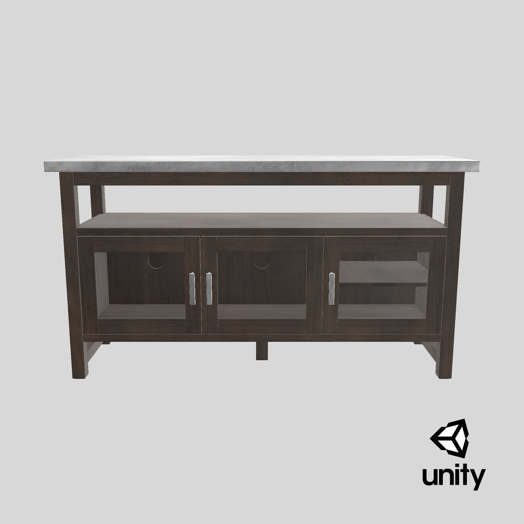 Contemporary-sideboard model - TurboSquid 1262340