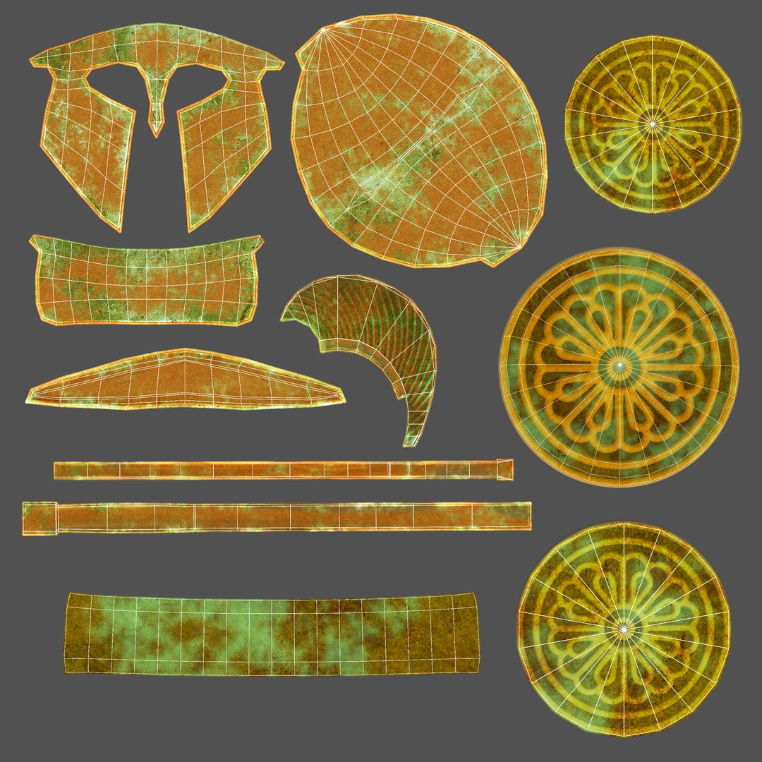 3D Greek Helmet 1 Model - TurboSquid 1557999