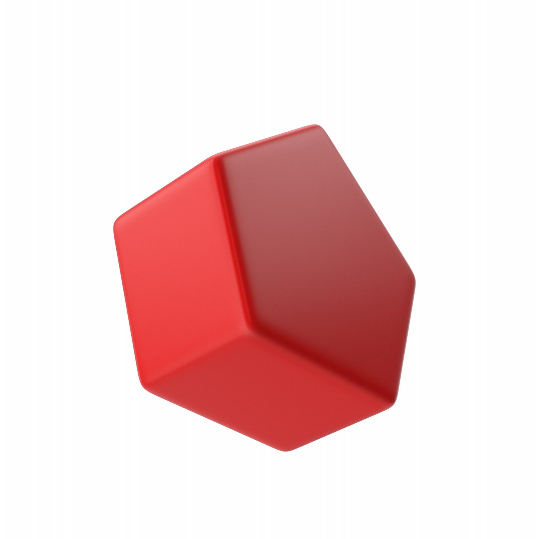 Red Pentagon 3D - TurboSquid 1912228