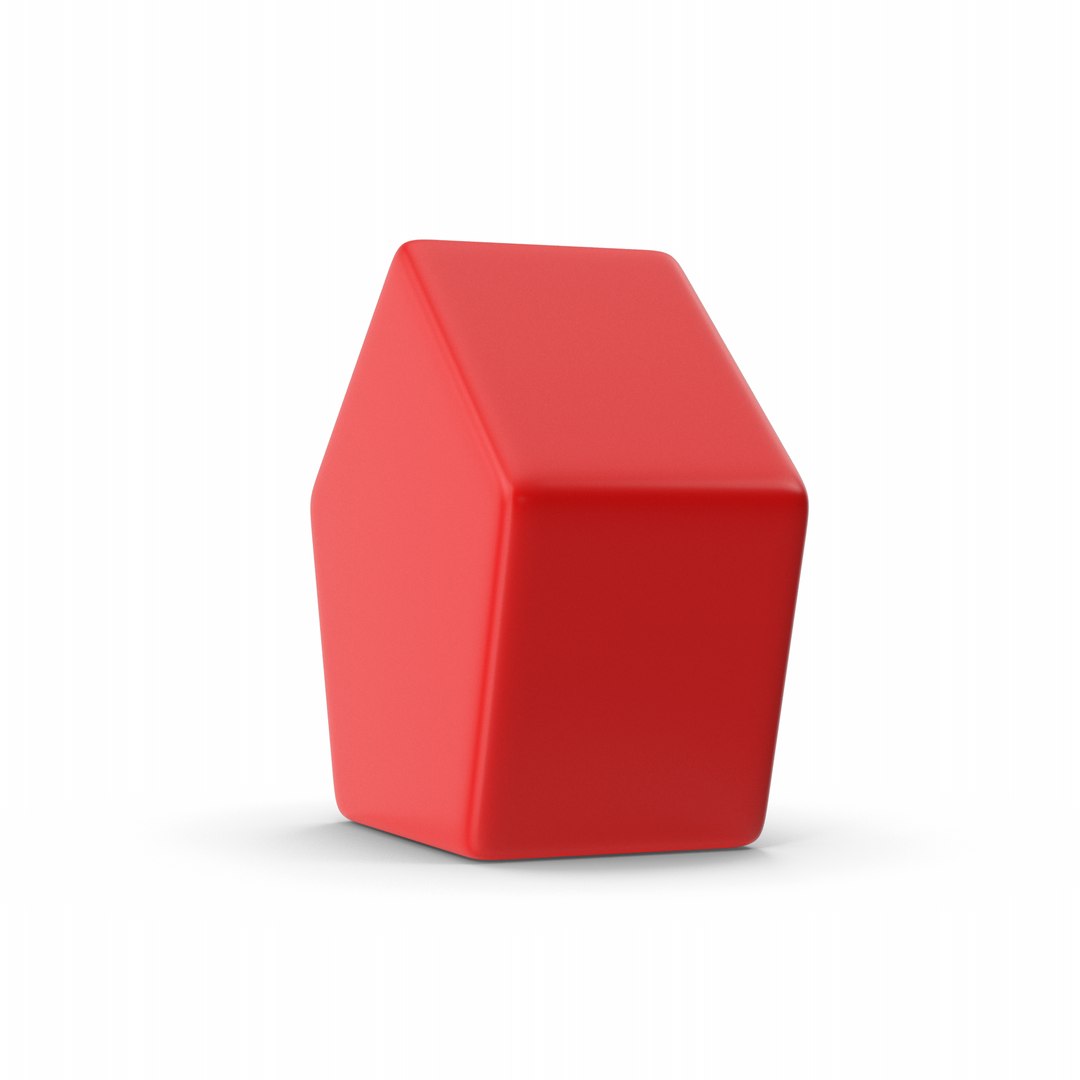 Red Pentagon 3D - TurboSquid 1912228