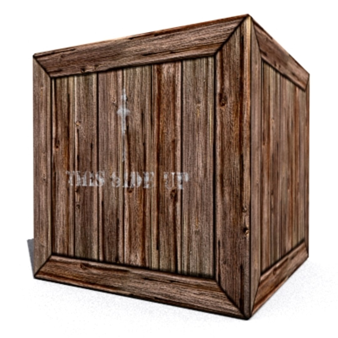 Wooden Box 3d Max