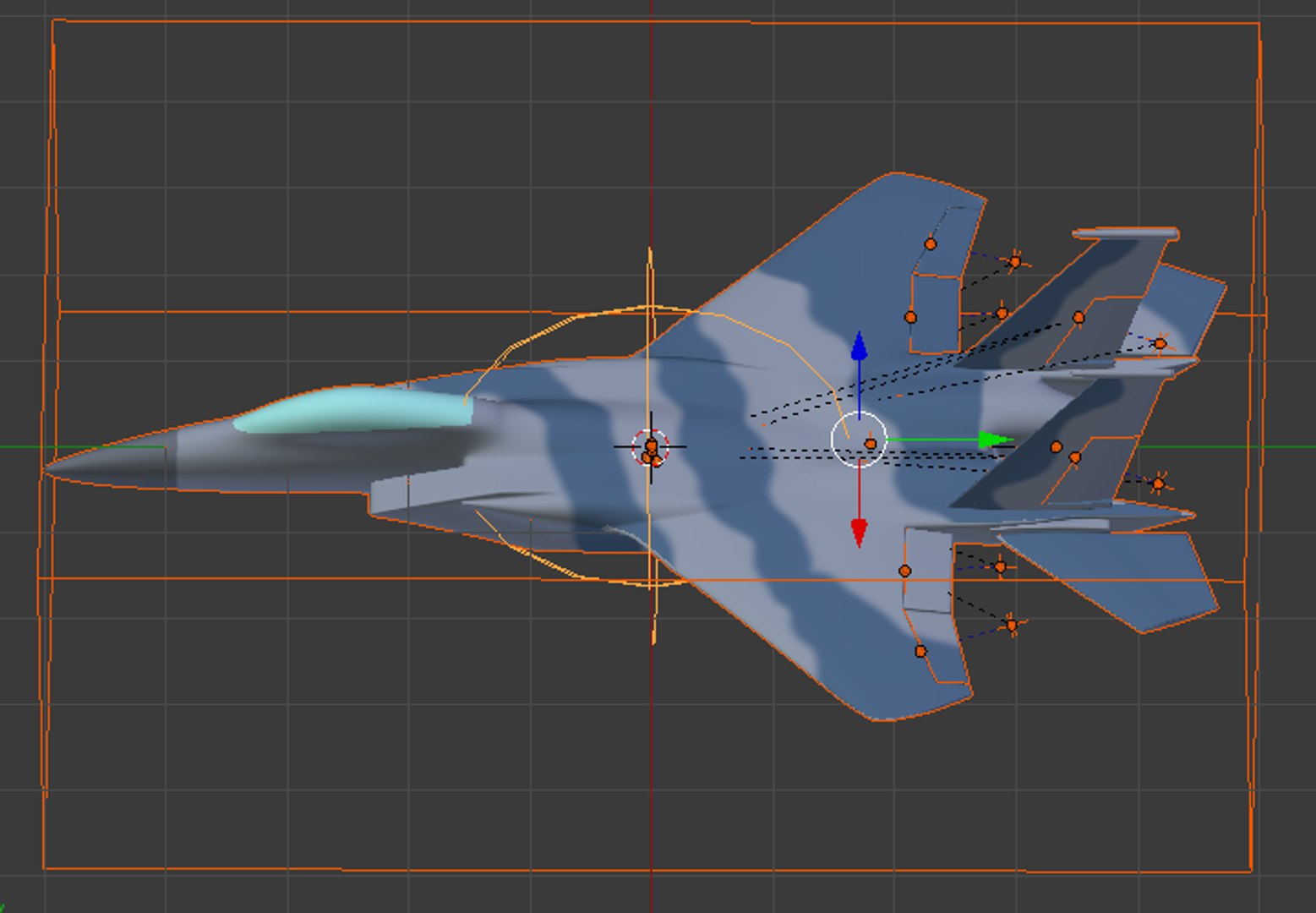 3d model f15 fighter