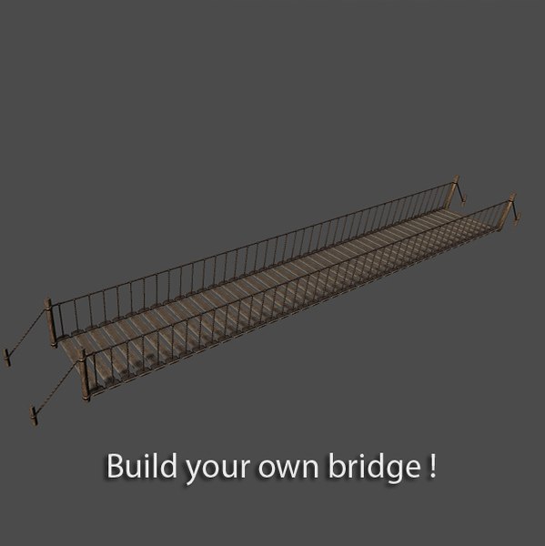 3d realistic bridge