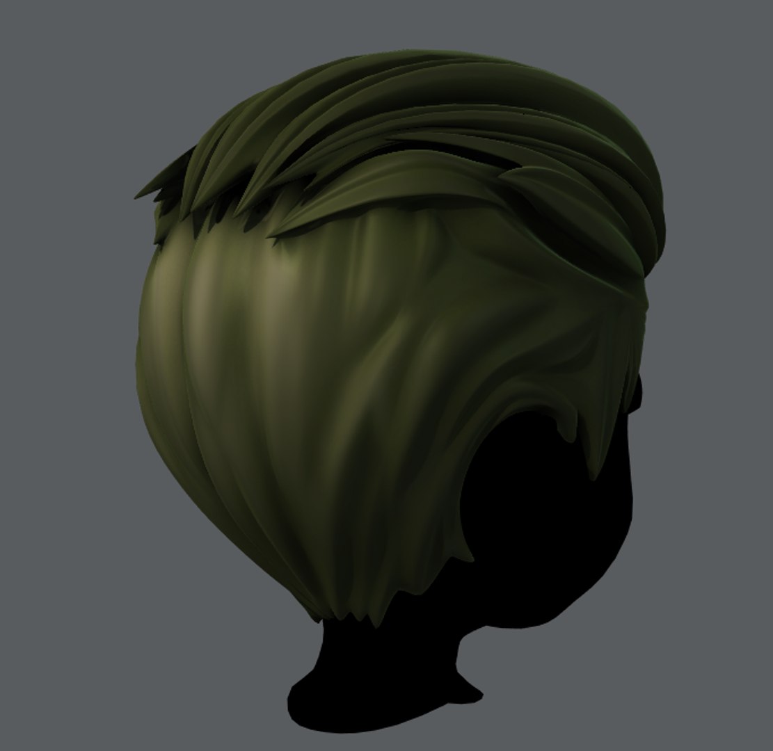 3D boy hair model - TurboSquid 1302602