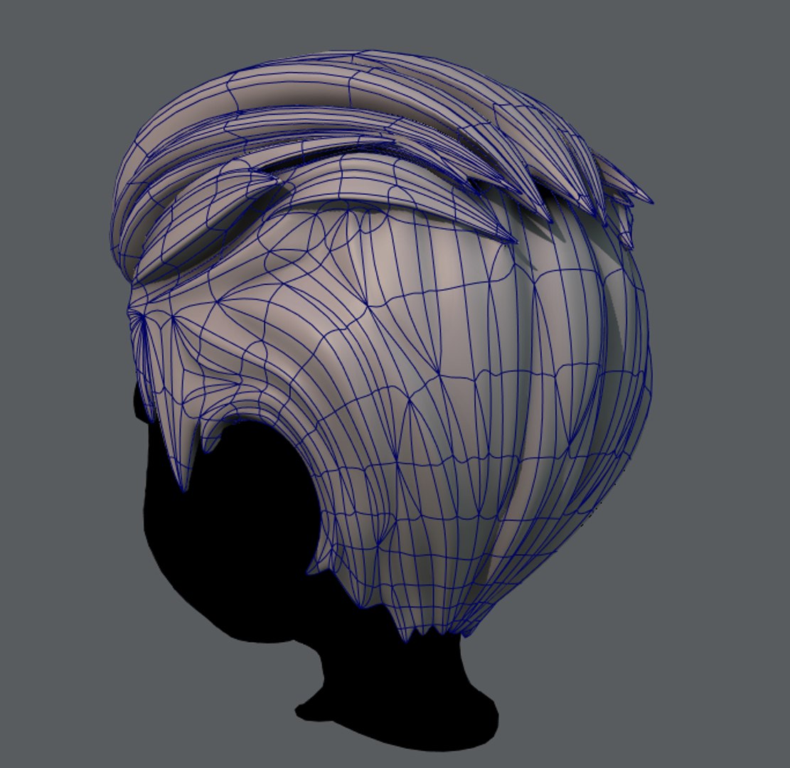 3D boy hair model - TurboSquid 1302602