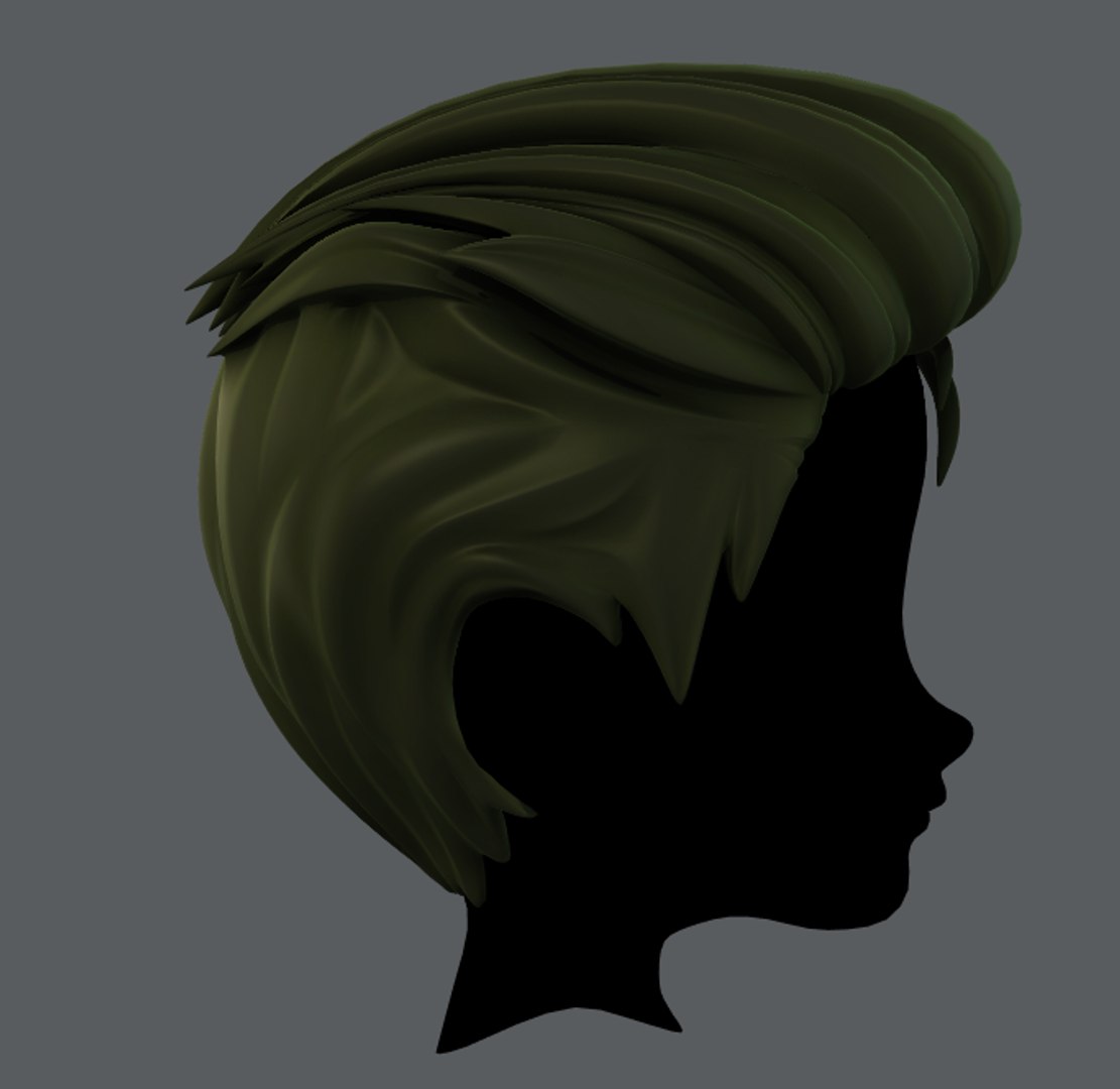 3D boy hair model - TurboSquid 1302602