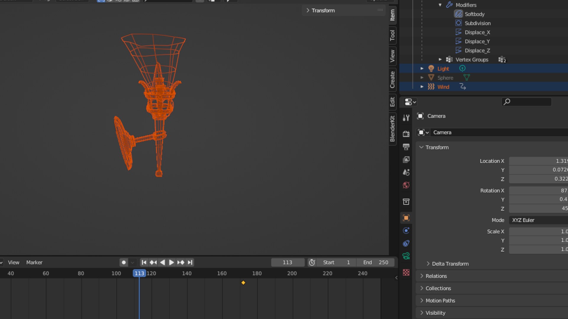 Torch With Medieval Fire 3D Model - TurboSquid 1921722