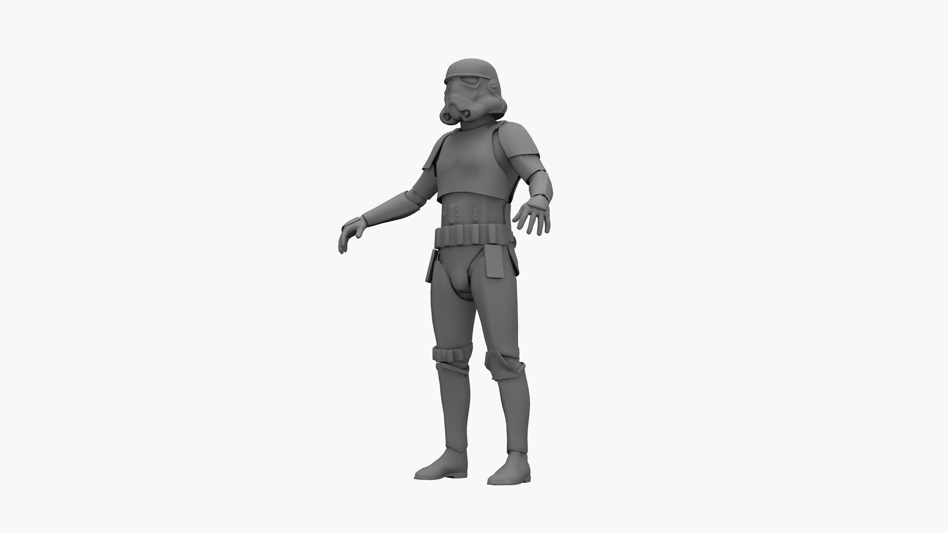 Stormtrooper 3D Model - TurboSquid 1836150