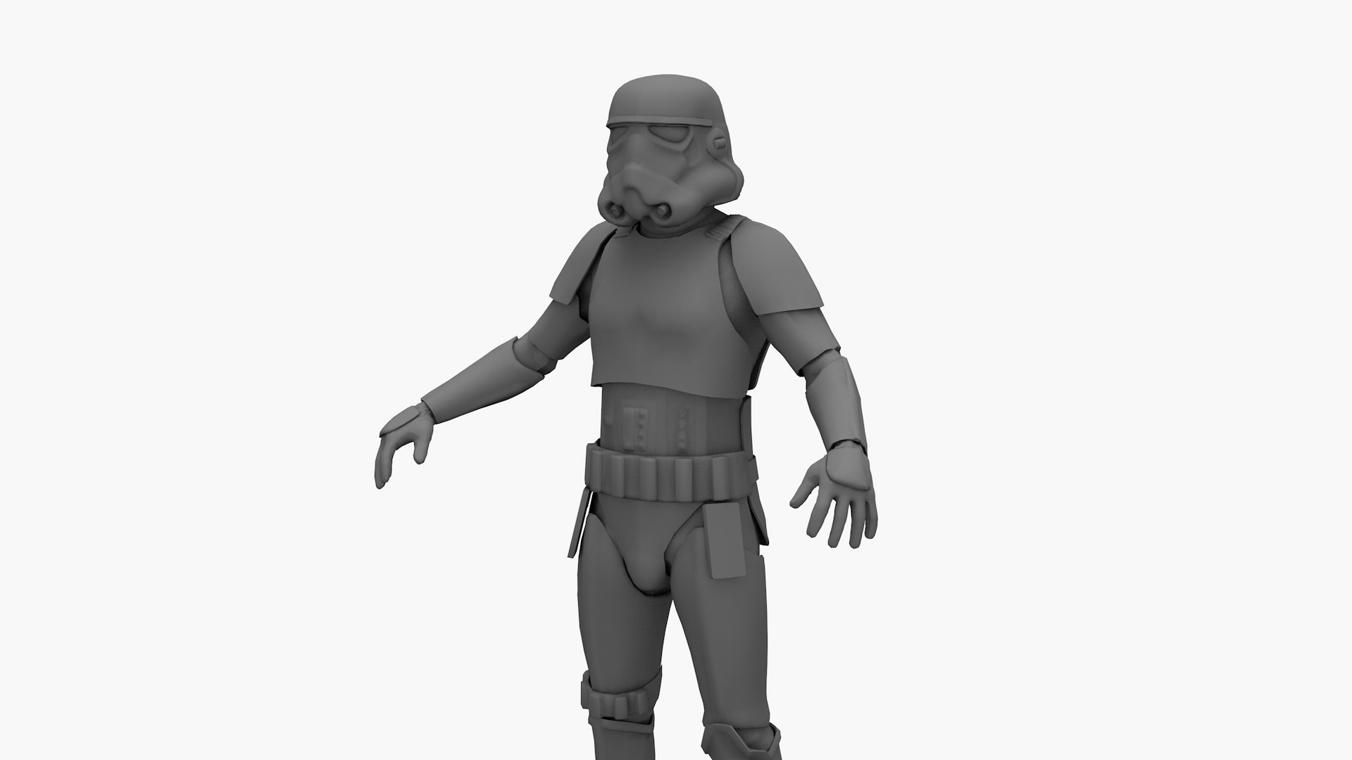Stormtrooper 3D Model - TurboSquid 1836150