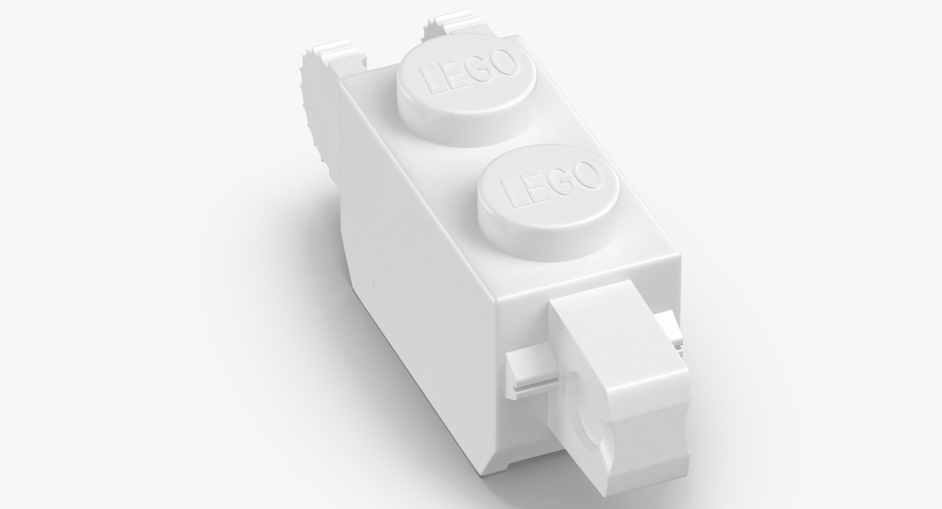 Lego brick 1x2 click 3D model - TurboSquid 1409386