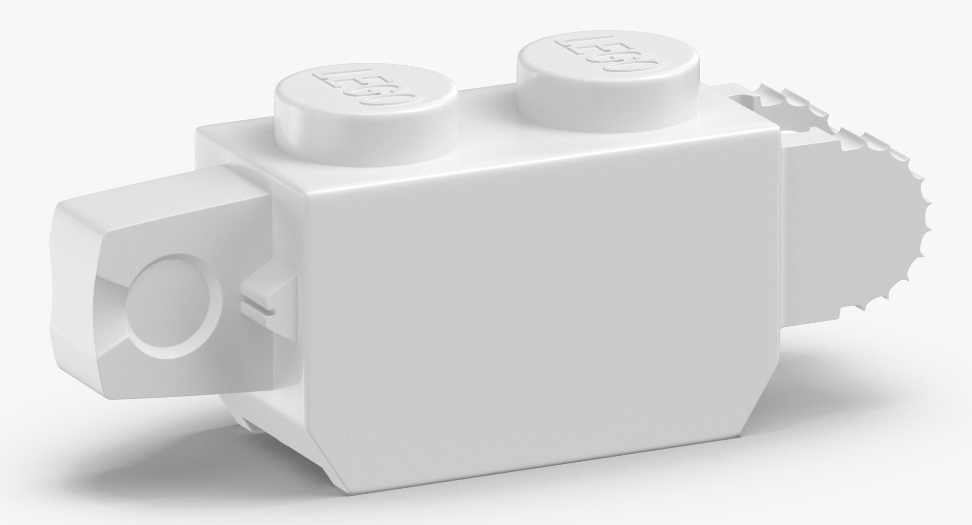 Lego brick 1x2 click 3D model - TurboSquid 1409386