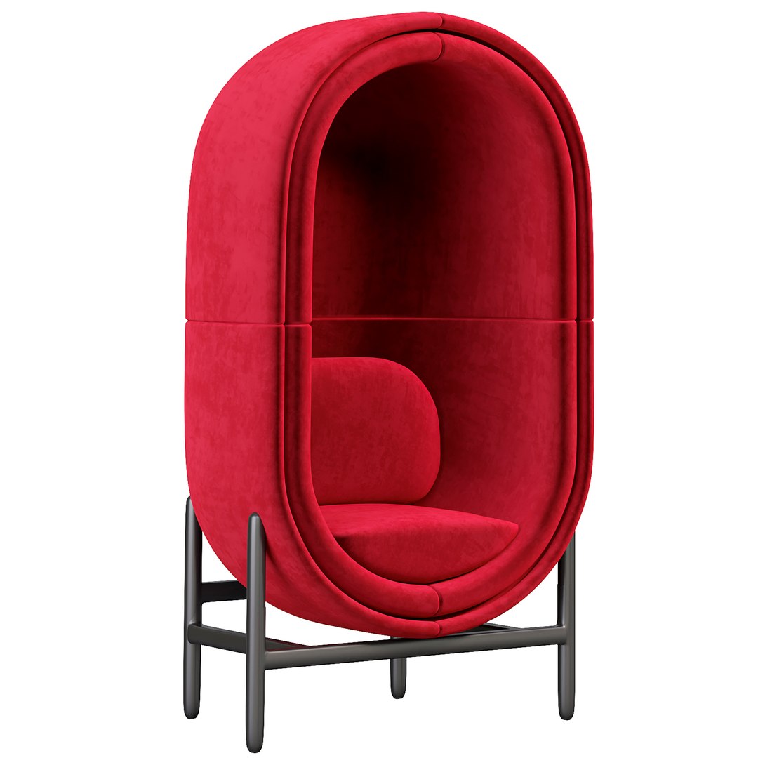 3D Capsule Armchair - TurboSquid 2115451