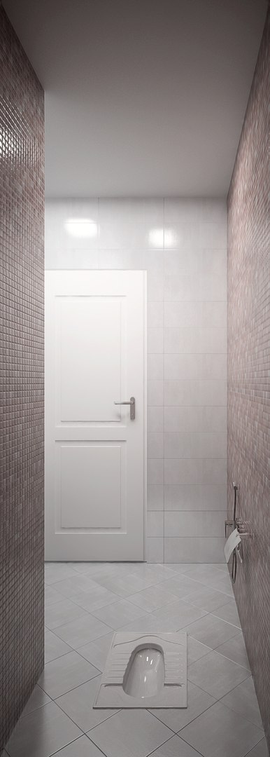 wc scene interior complete 3d max