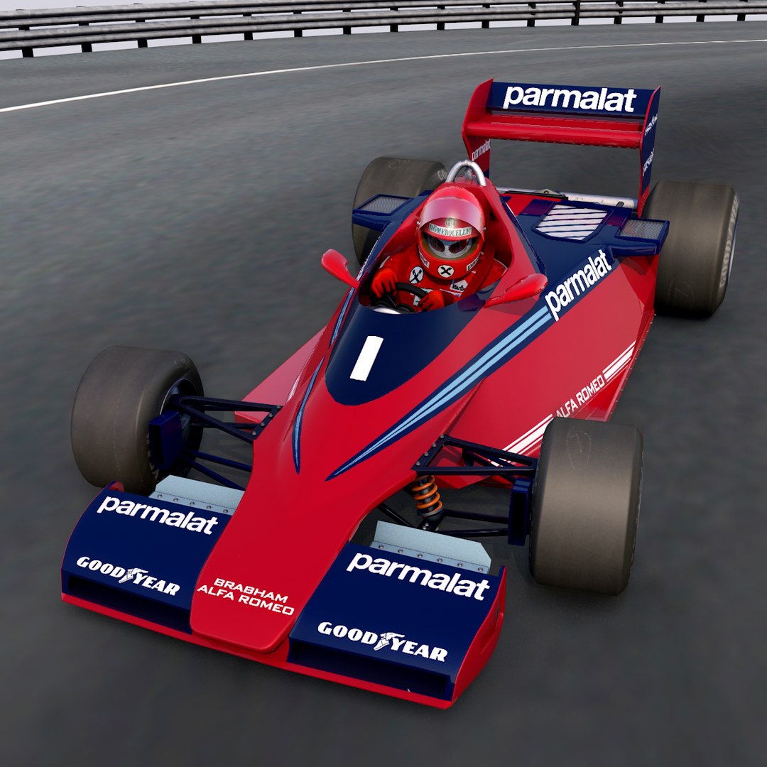 3D Rigid Body Brabham Bt-46 Model - TurboSquid 1310039