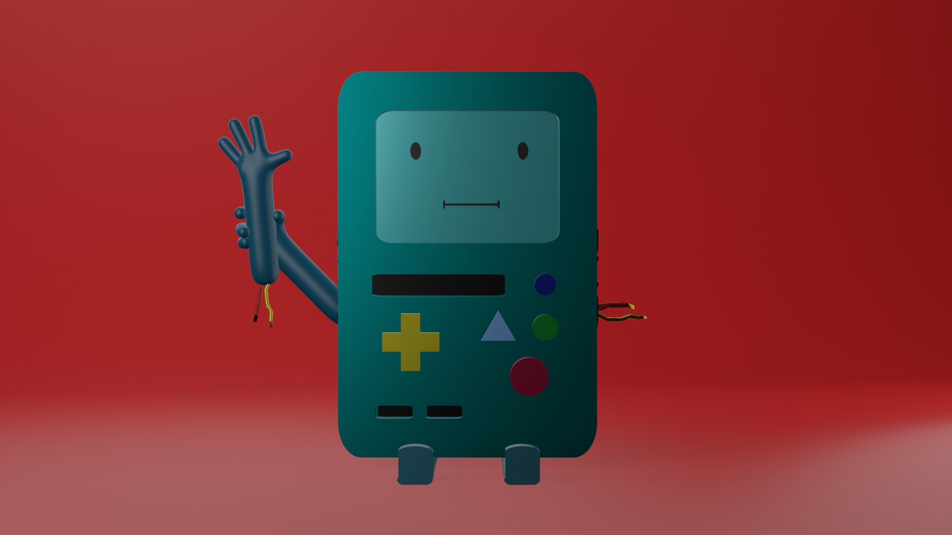 3D BMO Adventure Time Model - TurboSquid 1827885