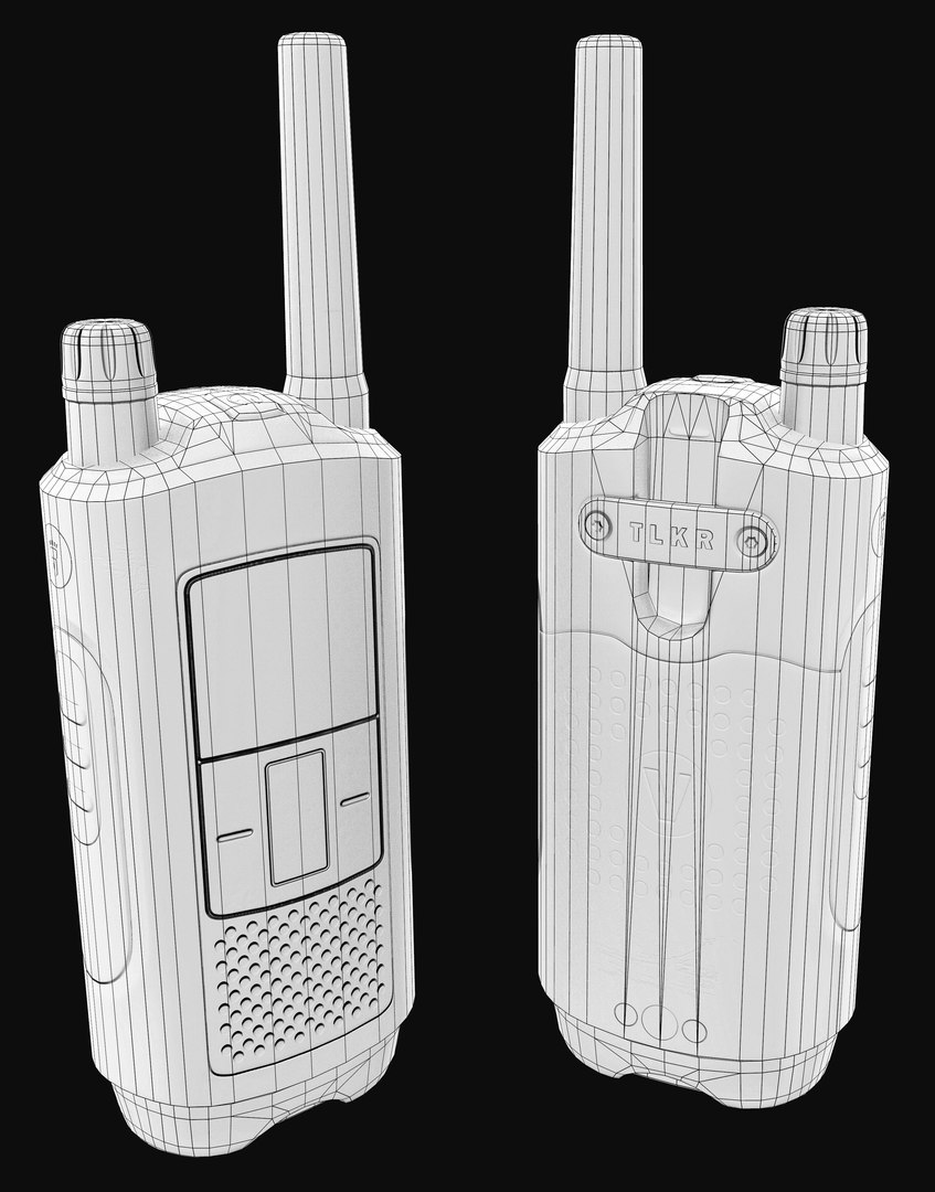 3D Model Walkie Talkie - TurboSquid 1424393