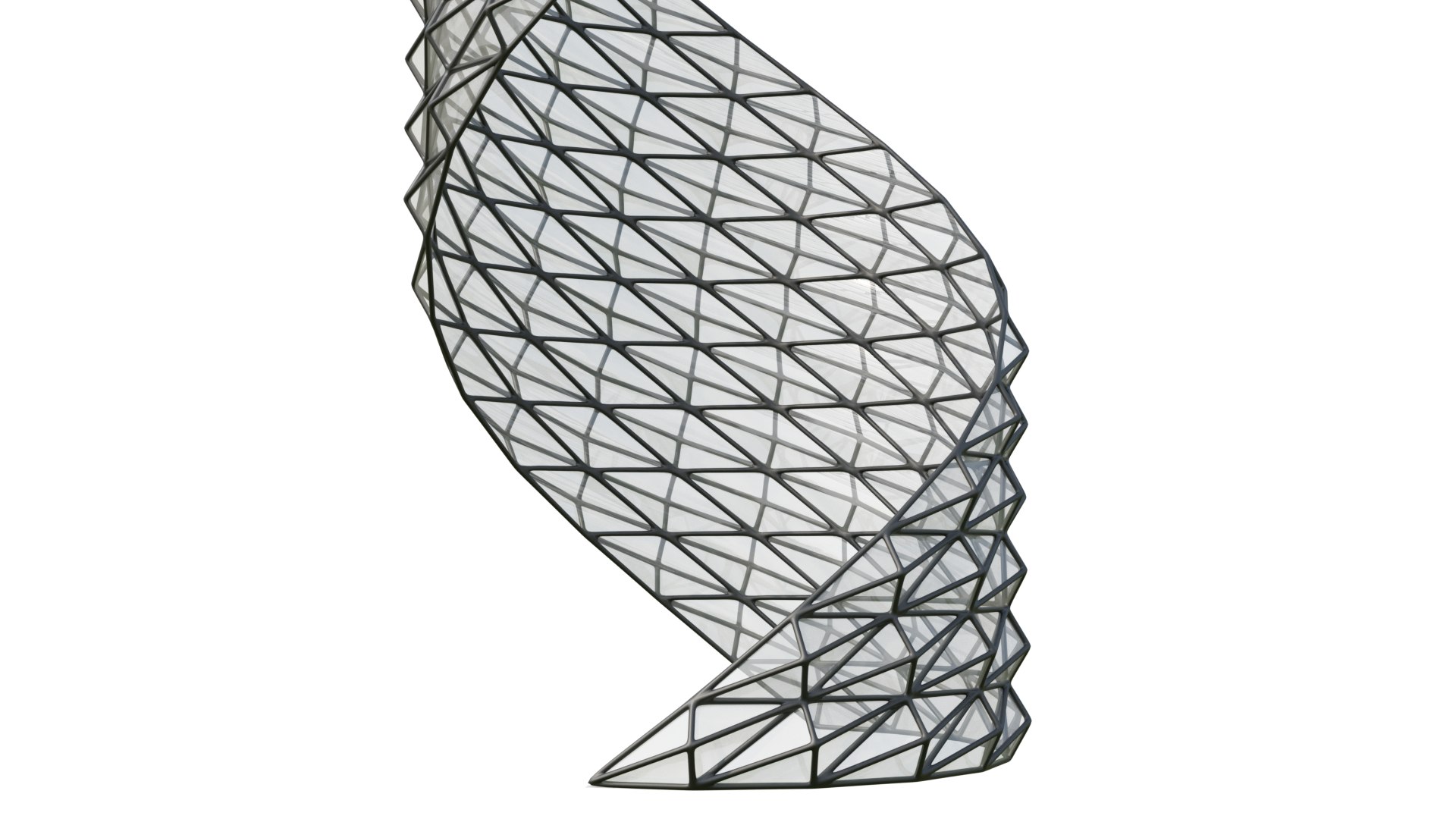 3D Pyramidal Structural SciFi Cylinder - TurboSquid 2227765