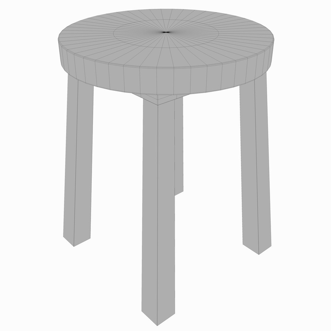 Stool 3d Model