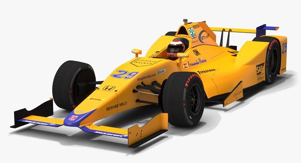 Indy season 2017 car 3D model - TurboSquid 1160570
