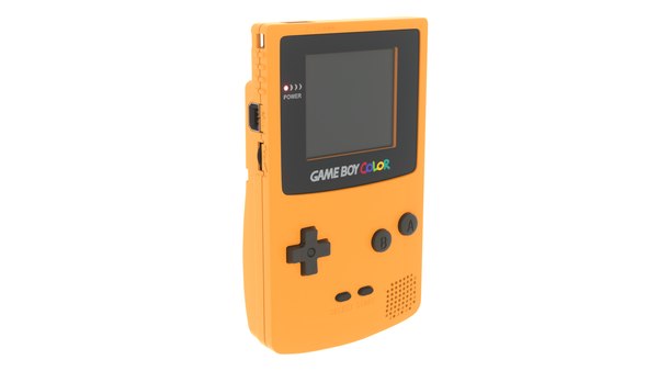 Nintendo Game Boy Color model - TurboSquid 1999252