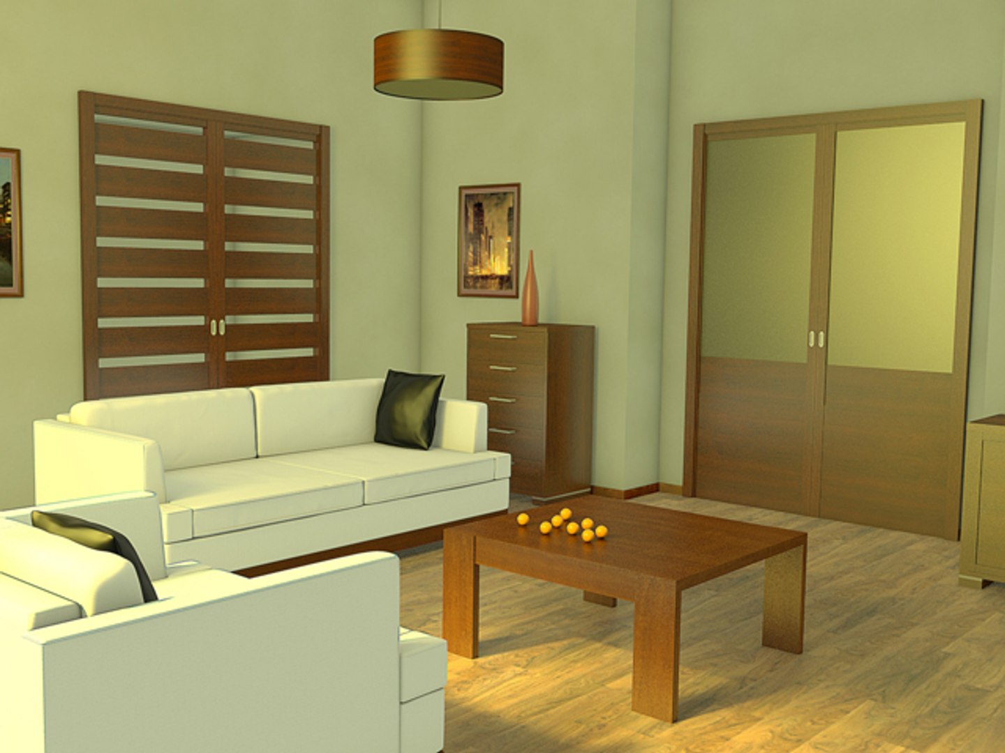 Interior Light 3d Model