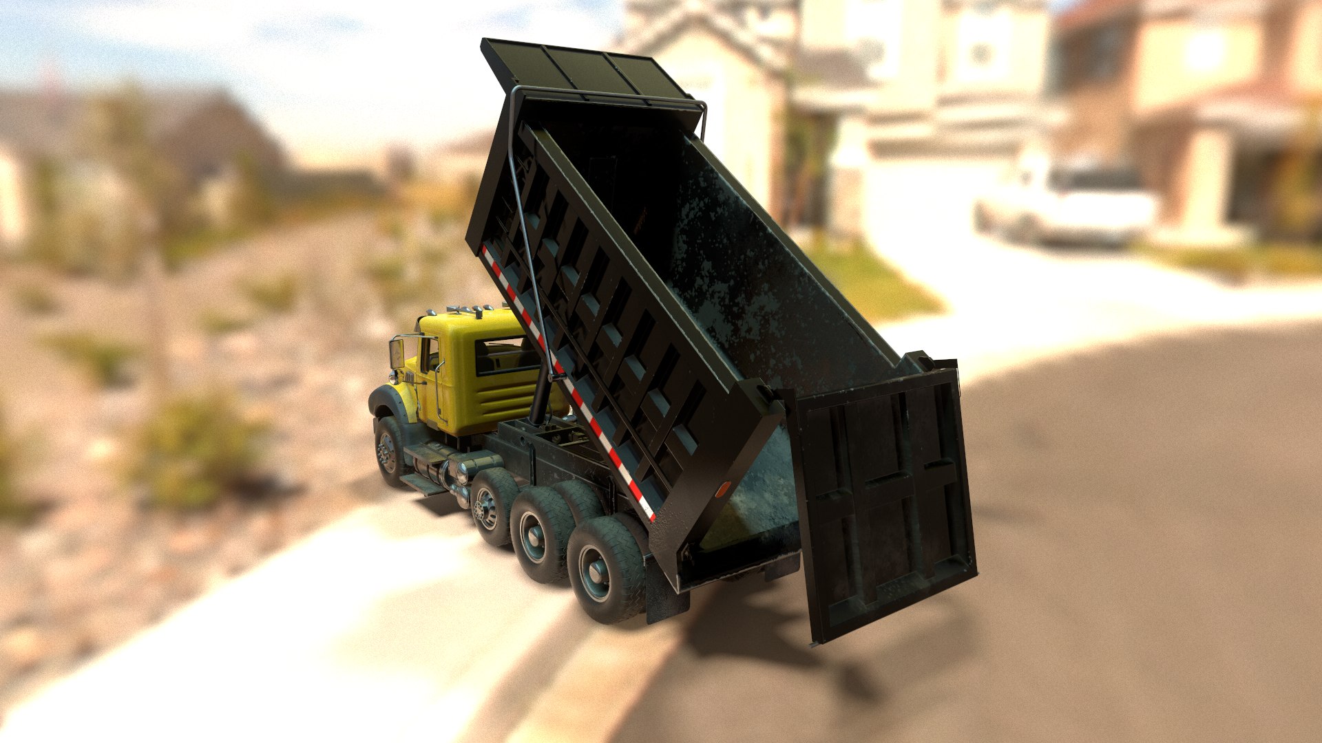 Dump Truck 3D Model - TurboSquid 1977695