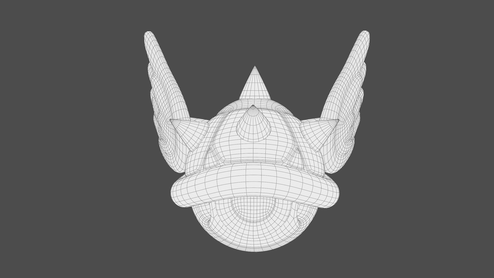 3D Mario Bros Koopa Shell Wings Blue Model - TurboSquid 2327078