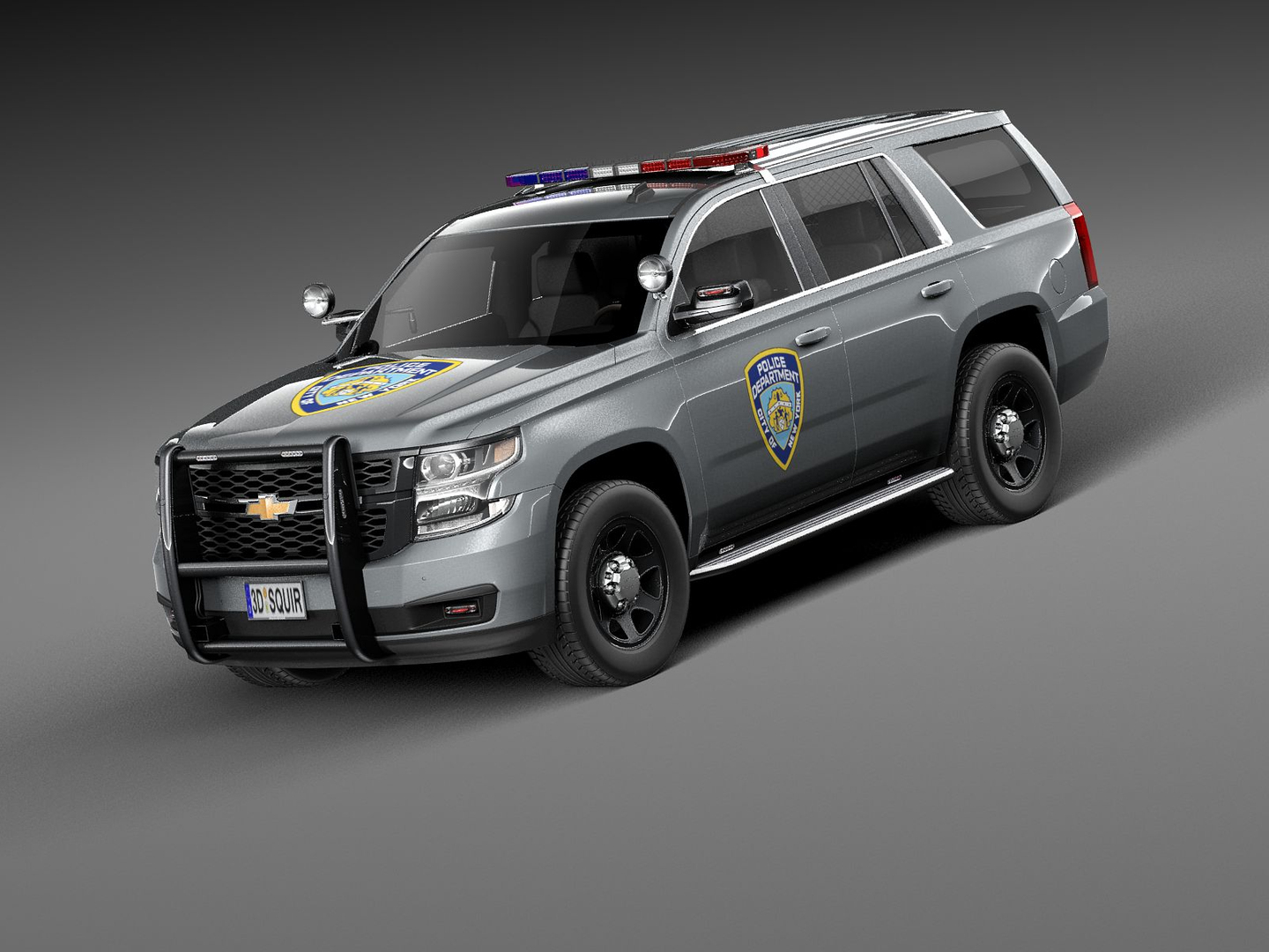 2015 Chevrolet Nypd 3d Model