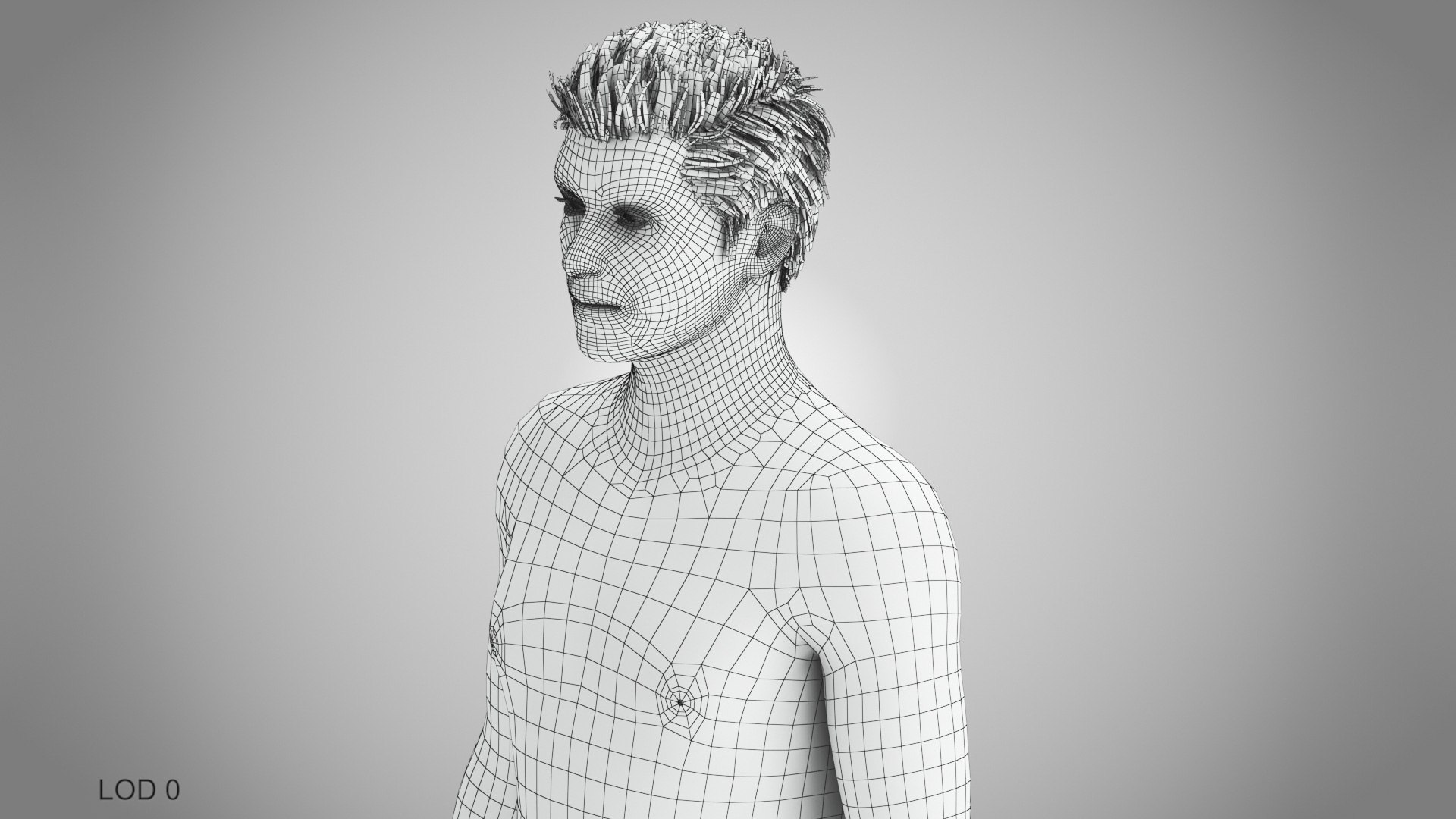 Musculoskeletal system with Body 3D model - TurboSquid 1924459