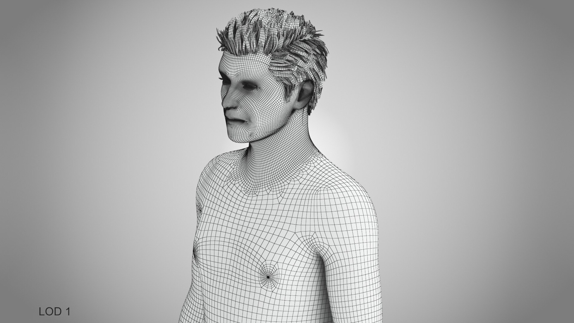 Musculoskeletal System With Body 3D Model - TurboSquid 1924459