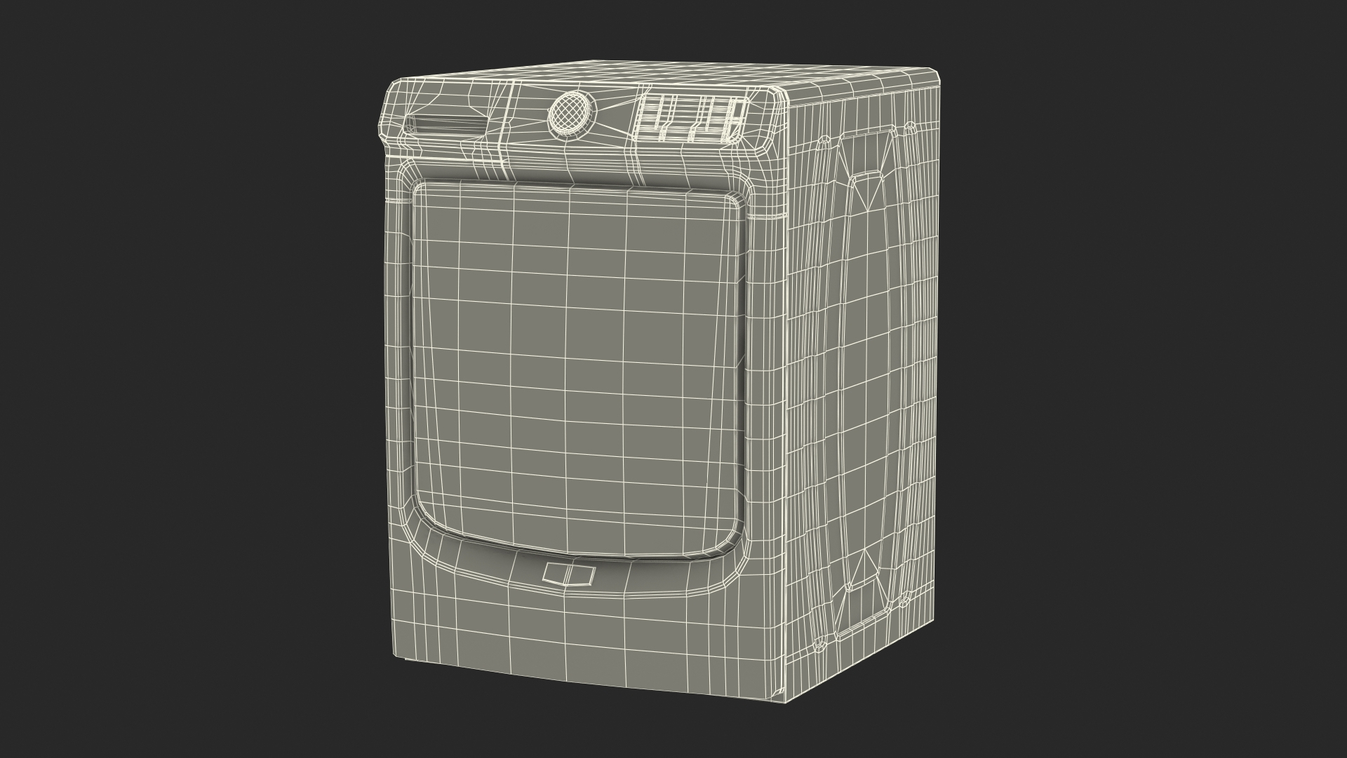 Front Load Washing Machine Maytag Metal 3D Model - TurboSquid 2063610