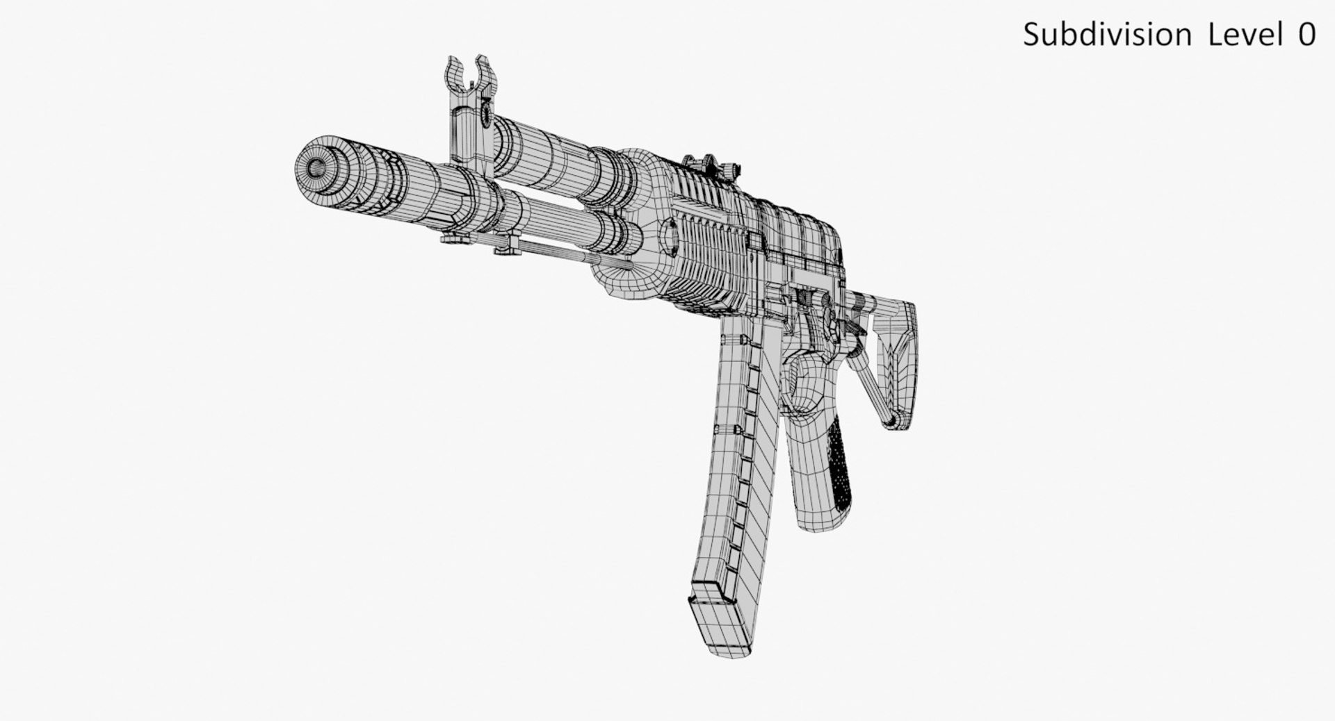 Realistic Aek 971 Weapons 3D Model - TurboSquid 1335169