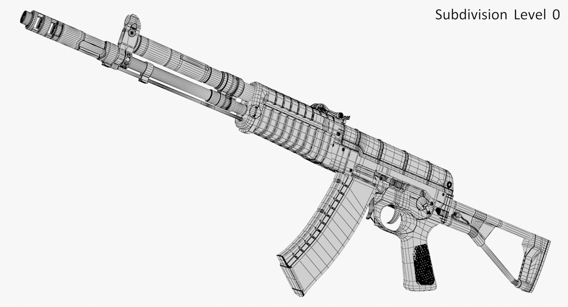 Realistic Aek 971 Weapons 3D Model - TurboSquid 1335169
