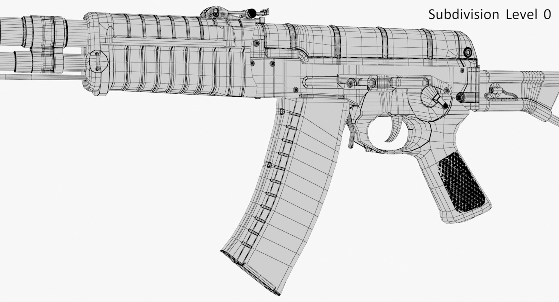 Realistic Aek 971 Weapons 3D Model - TurboSquid 1335169