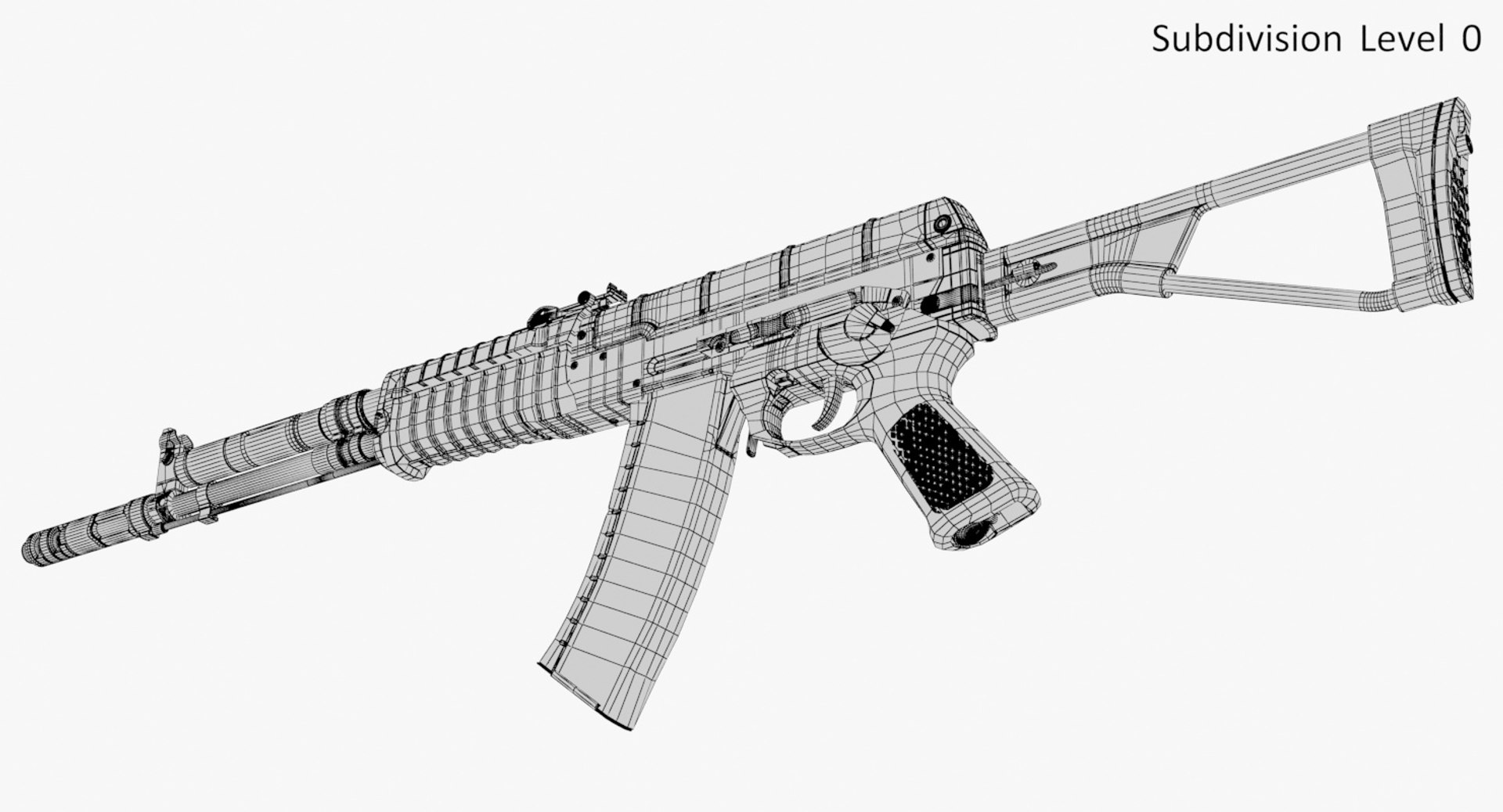Realistic Aek 971 Weapons 3D Model - TurboSquid 1335169