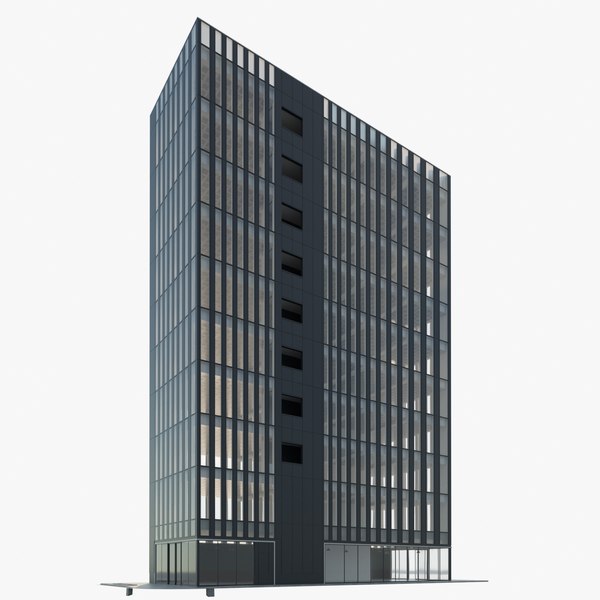 modelo 3d Edificio asiático In-Out B34 - TurboSquid 2092757